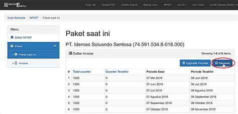 Memperpanjang Paket Scan E Faktur Panduan Scan E Faktur