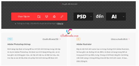 Chuyển đổi File Psd Sang Ai Trực Tuyến Miễn Phí Đơn Giản Chỉ 1 Phút