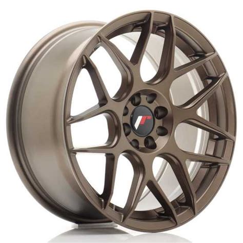 Jr Wheels Jr18 17x8 Et35 4x100114 Matt Black Entraxe 4x100 4x1143