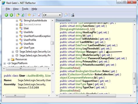 Accessing User And Security Entity Properties In Saleslogix Web Customer Fx