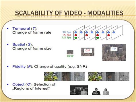 overview of the scalable video coding ppt download