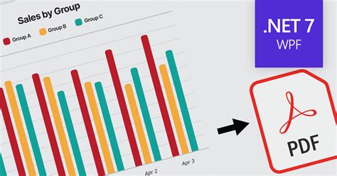 Net 7 Wpf를 사용하여 차트를 Pdf로 내보내기