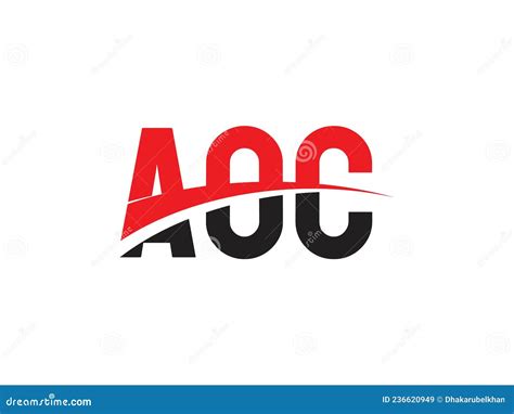 AOC Letter Initial Logo Design Vector Illustration Stock Vector Illustration Of Abstract