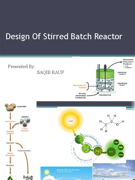 Design Of Stirred Batch Reactor Pdf Chemical Reactor Chemical Engineering