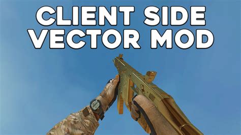 [release] [client Side] Mw2 Vector Mod Plutonium