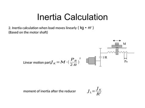 Servo Motor Selection Calculation Indus Pptx