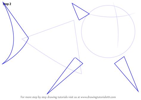 How To Draw Bruce From Finding Nemo Finding Nemo Step By Step