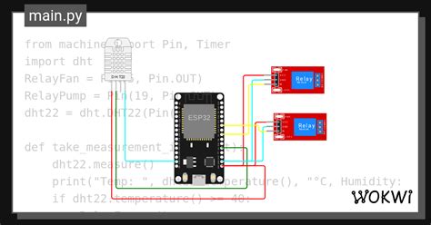 Pump And Fan Wokwi Esp32 Stm32 Arduino Simulator