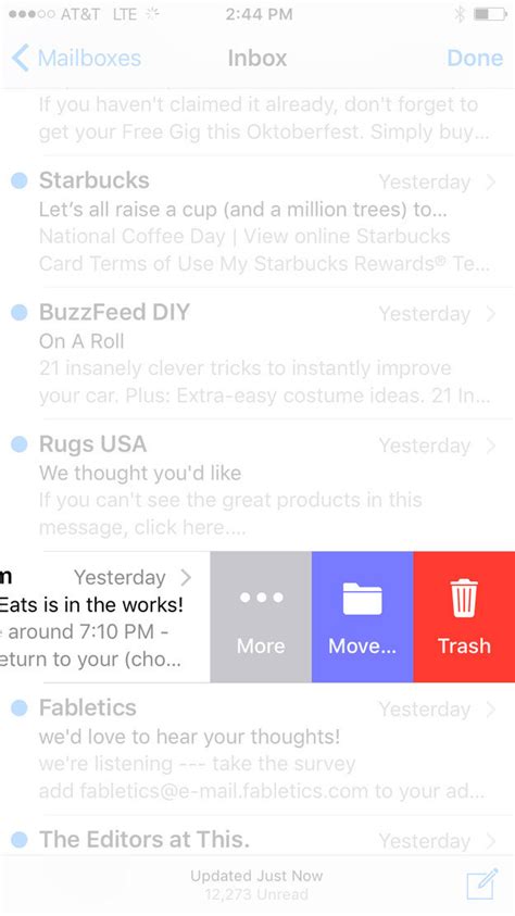 This Genius IPhone Trick Will Help You Clear Your Entire Inbox