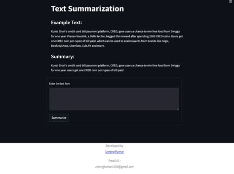 Github Umangkr1098 Abstractive Summarization Text Summarization