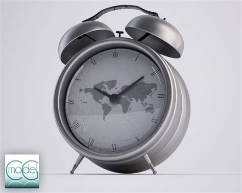 알람 시계 B 3d 모델 20 C4d 3ds Fbx Unknown Obj Free3d