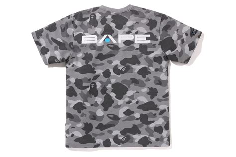 Bape Cut And Sewn Honeycomb Camo Tee