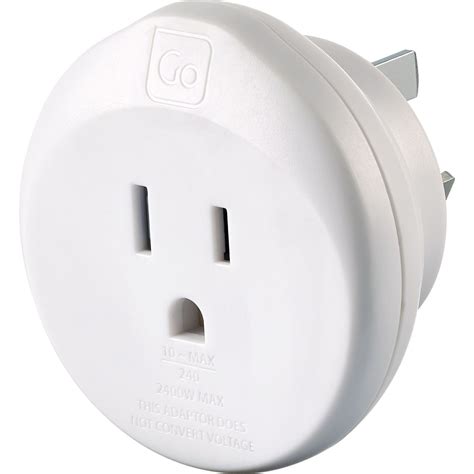 Buy Go Travel Usa Auschina Adapter White In Singapore And Malaysia The Planet Traveller