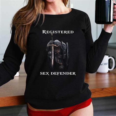 Registered Sex Defender T Shirt Shibtee Clothing