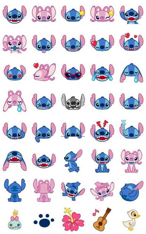 Lilo And Stitch Flower Artofit