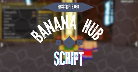 Banana Script Hub Rbx Scripts Banana Script Hub Rbx Scripts