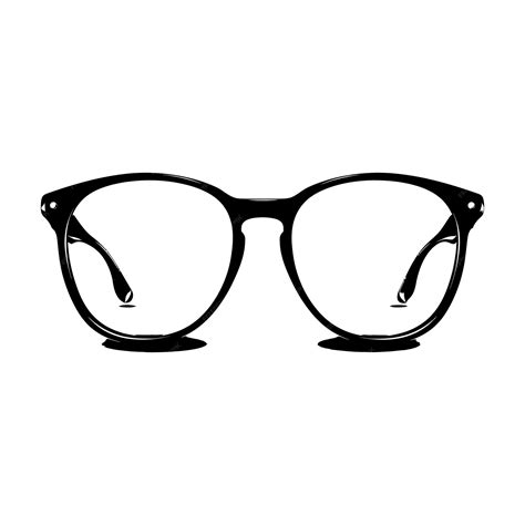 Premium Vector Silhouette Glasses For Reading Black Color Only