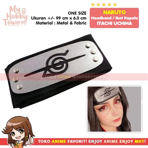 Naruto Konoha Scribbable Itachi Konoha Missing Ninja ที่คาดผมอนิเมะ Shopee Thailand