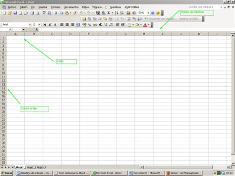 Definición De Hoja De Excel Hoja De Cálculo