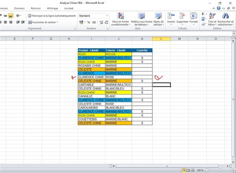 Macro VBA qui identifie des données identiques dans un table Résolu Forum VB VBA