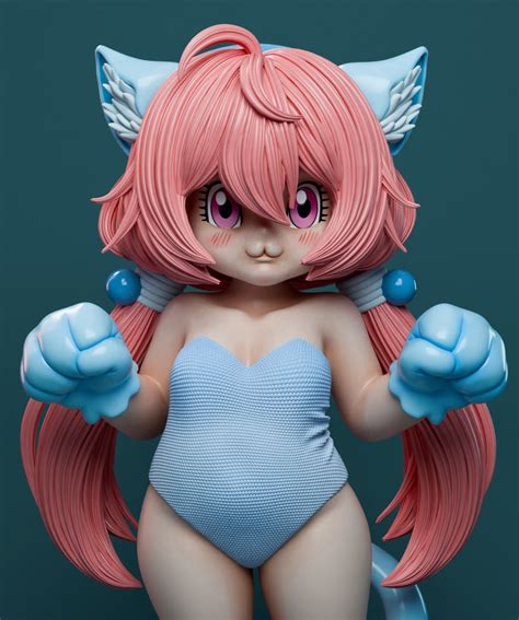 🔞 Anime Cat Girl Nsfw Stl For 3d Printing・ Stl File For 3d Printing・cults