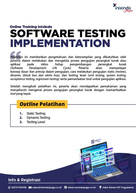 Software Testing Implementation Inixindo Jogja