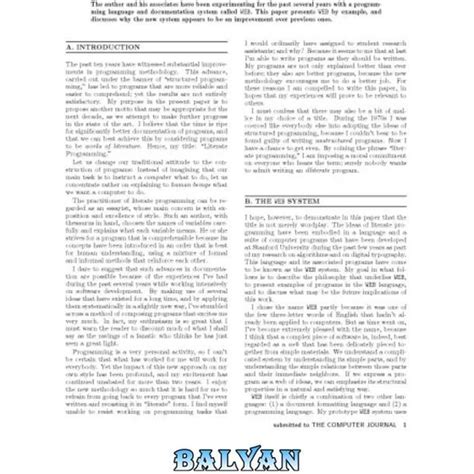 خرید و قیمت دانلود کتاب Literate Programming ترب