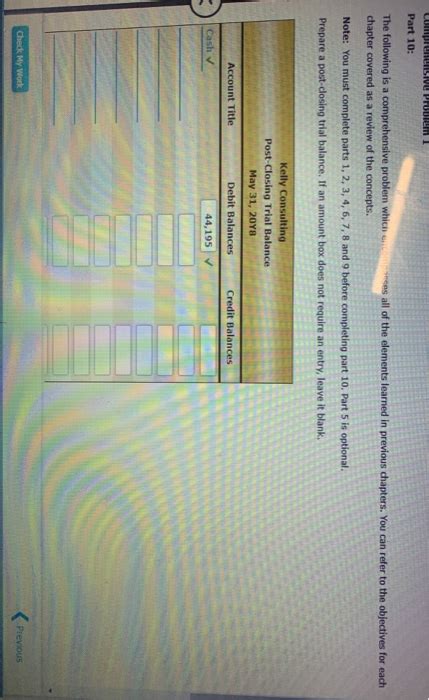 Solved Part 1 The Following Is A Comprehensive Problem Chegg Com
