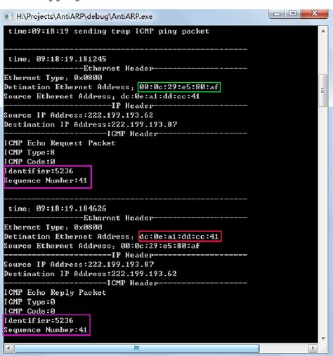 Figure 7 From Arp Spoofing Detection Algorithm Using Icmp Protocol