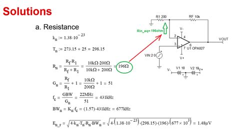 Opa627 Can We Use Input Voltage Noise To Calculate The Total Noise Amplifiers Forum