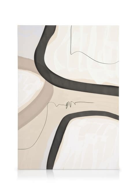 Abstract Shapes Canvas Duo