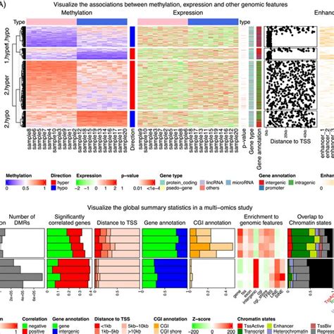 Demonstration Of Complex Heatmap List Visualization A Visualization Download Scientific