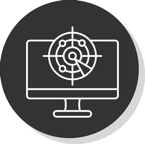 Radar Line Grey Icon 39326734 Vector Art At Vecteezy