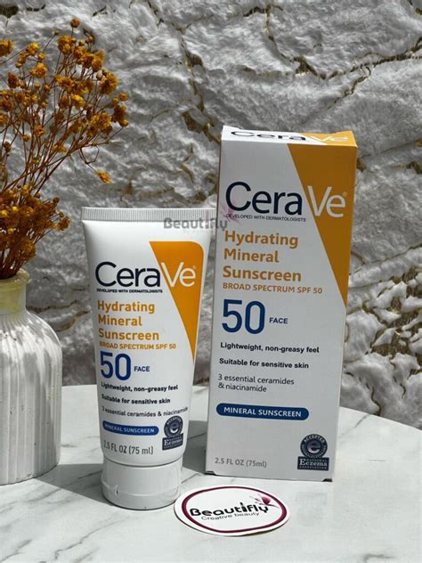 Cerave Hydrating Mineral Sunscreen Spf 50 Price In Pakistan