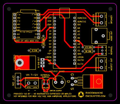 Arduino Neopixels Dfplayers And Circuit Boards Random Making Encounters