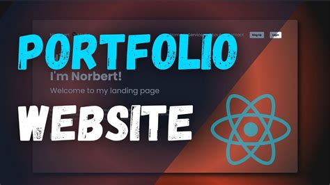 React Responsive Portfolio Website Tutorial Using React Router React Projects For Beginners