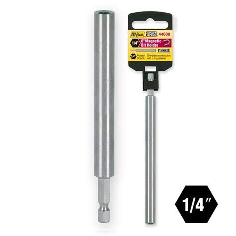 6 Stainless Magnetic Bit Holder W 14 Hex Shank Greschlers Hardware