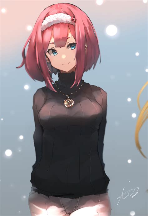 Safebooru 1girl Alternate Costume Ark Royal Kancolle Arms Behind
