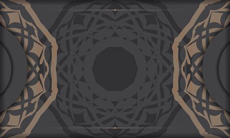 고급 빈티지 장식품과 로고와 텍스트를위한 장소와 회색 배경 그리스 장식이 있는 엽서 디자인 0명에 대한 스톡 벡터 아트 및 기타