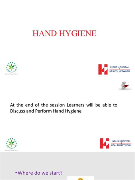 Presentation 5 Hand Hygiene Pdf Hand Washing Hygiene