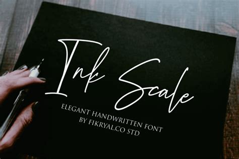 Ink Scale Font · 1001 Fonts