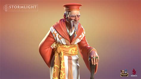 Iurie Barbaneagra Stormlight Archive Miniatures Taravangian And Leshwi