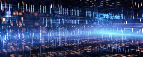 Minimalistic Abstract Background With Binary Code And Circuitry Symbolizing The Digital Age And