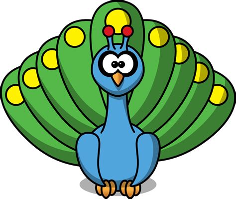 Peacock Vector Art Clipart Best