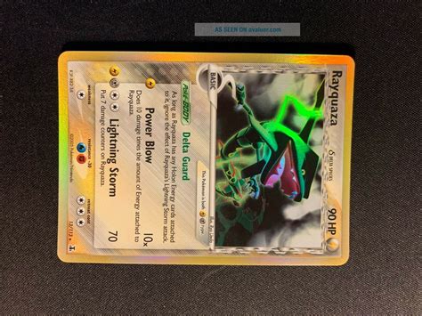Rayquaza 13 113 Holo Rare Ex Delta Species Pokemon Card 58928359