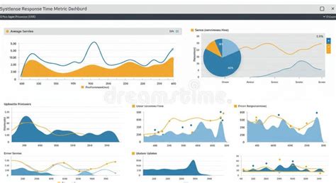 Dashboard Displaying Various Performance Metrics And Data