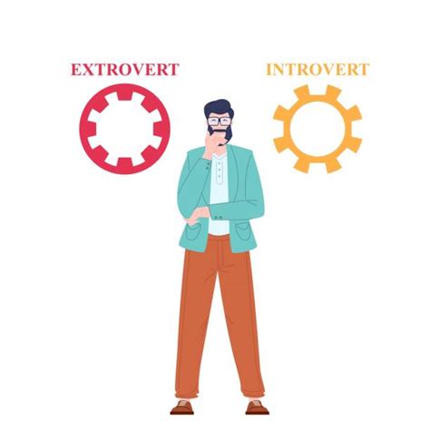 Introvert Extrovert Illustrations Royalty Free Vector Graphics And Clip