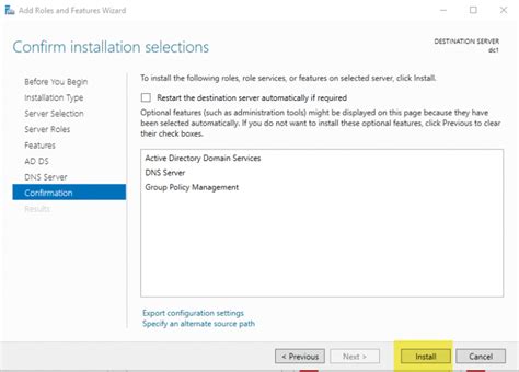 Install Active Directory In Hyper V On Windows Server 2019 Part 3 Install And Configure Active