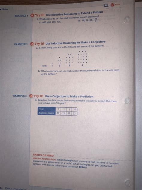 solved notes example 1 try it use inductive reasoning to