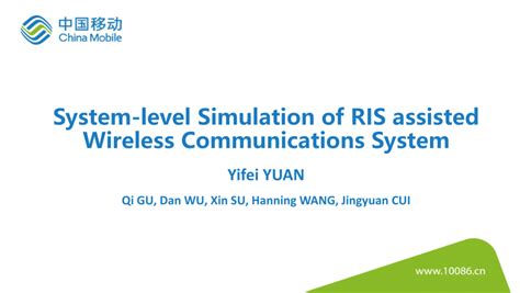 Pdf System Level Simulation Of Ris Assisted Wireless Communications